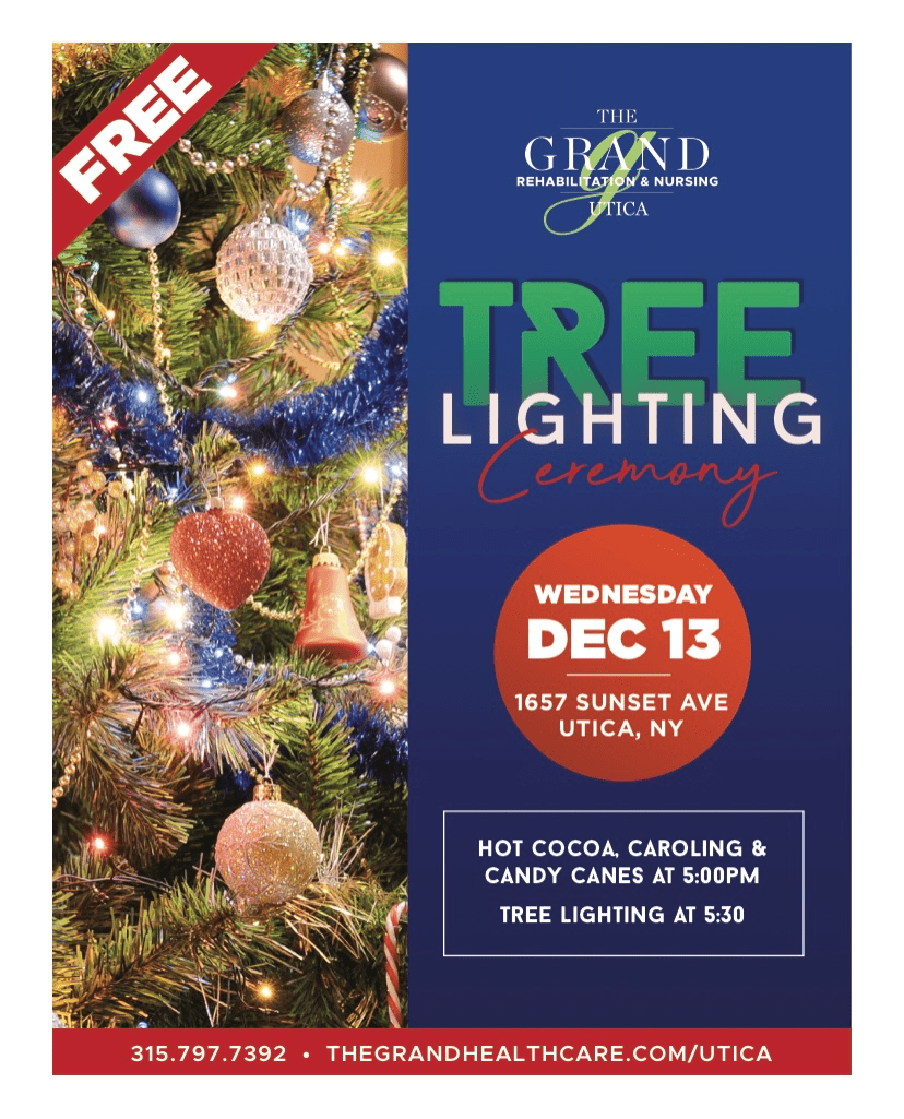 Tree Lighting Ceremony at The Grand! - Greater Utica Chamber of Commerce